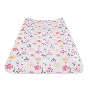 Changing Pad Cover, 100% Organic Cotton Changing Pad Liner for Standard 16" x 32" Baby Changing Mats (Pack of 2)