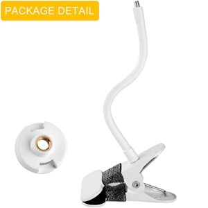 iTODOS Baby Monitor Mount Compatible with HelloBaby HB65/HB6550/HB6558/HB66/HB248,ANMEATE SM935E/SM650,Bonoch,ChildsFarm Baby Monitor, 8inches Flexible Arm, Attach Your Baby Cam Wherever You Like