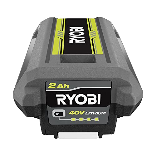 RYOBI Genuine 40V Lithium-Ion 2.0 Ah Battery (Renewed)