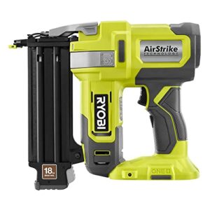 ryobi 18-volt cordless brad nailer (tool only) (renewed)