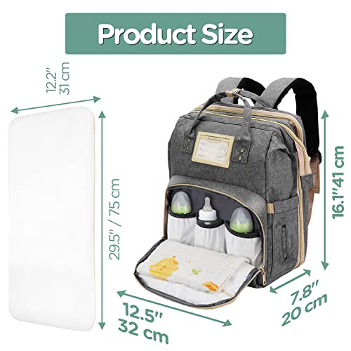 Baby Shower Gifts, Diaper Bag Backpack, Baby Registry Search, Gifts for Mother, Newborn Essentials Diaper Bags Accessories Unisex Dad Mom Mens