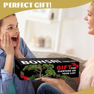 Meekear Bonsai Tree Kit with Complete Growing Starter Kit, Great Potted Growing DIY Gift for Adults