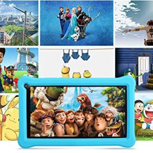 Kids Tablet Android 11 Tablet 7 inch for Kids, 3GB RAM 32GB ROM 128GB Expand,Google Certificated, Kids Software Pre-Installed, Bluetooth, WiFi.……