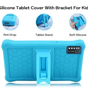 Kids Tablet Android 11 Tablet 7 inch for Kids, 3GB RAM 32GB ROM 128GB Expand,Google Certificated, Kids Software Pre-Installed, Bluetooth, WiFi.……