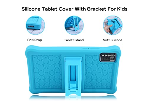 Kids Tablet Android 11 Tablet 7 inch for Kids, 3GB RAM 32GB ROM 128GB Expand,Google Certificated, Kids Software Pre-Installed, Bluetooth, WiFi.……