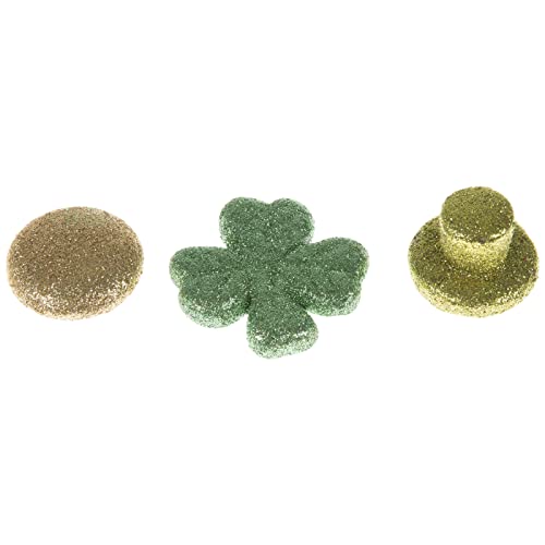 Hobbu Lobby Glitter Top Hat, Coin, & Clover Filler- Set of 2 Packs