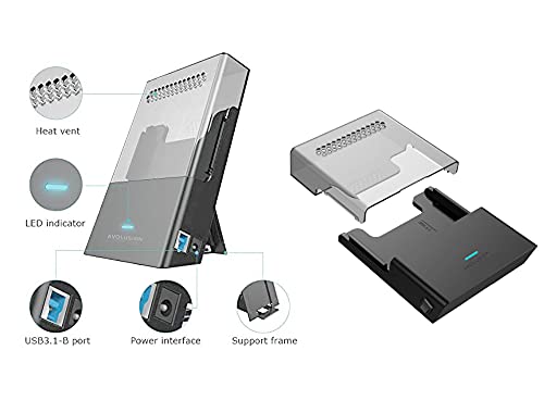 Avolusion (HDDGU3-DS) USB 3.0 External HDD Docking Station Bundle w/ Seagate X18 16TB 3.5Inch SATA Enterprise Hard Drive ST16000NM000J (Renewed) - 5 Year Warranty