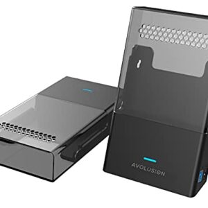 Avolusion (HDDGU3-DS) USB 3.0 External HDD Docking Station Bundle w/ Seagate X18 16TB 3.5Inch SATA Enterprise Hard Drive ST16000NM000J (Renewed) - 5 Year Warranty