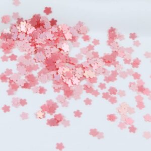 KACHIMOO Nail Art Glitter Sequins,Flower Shape Nail Flakes Confetti Sticker Nail Art Supplies for Face Hand Body Eyes Make-up Decorations (Set 2)