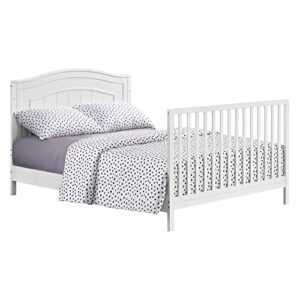 Oxford Baby North Bay Full-Size Bed Conversion Kit, Snow White