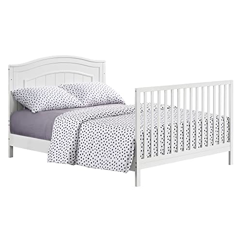 Oxford Baby North Bay Full-Size Bed Conversion Kit, Snow White