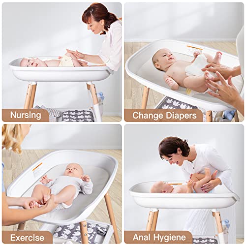 Beberoad Love Baby Changing Table & 2 Pack Changing Pad Cover