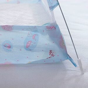 Crib Mosquito Net Breathable Crib Netting Canopy Universal Size Crib Tent Foldable Protection Mesh Net Cover Arched Crib Bug Netting Full Cover Easy Installation