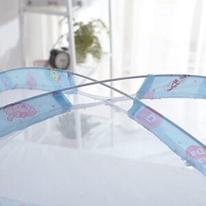 Crib Mosquito Net Breathable Crib Netting Canopy Universal Size Crib Tent Foldable Protection Mesh Net Cover Arched Crib Bug Netting Full Cover Easy Installation