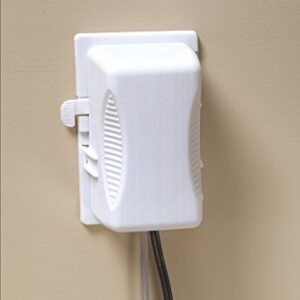 KidCO Outlet Plug Cover, White (Pack of 3)