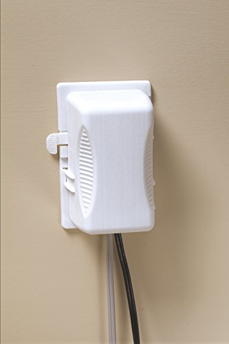 KidCO Outlet Plug Cover, White (Pack of 3)