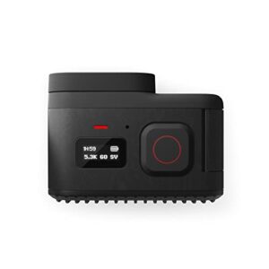 GoPro HERO11 Black Mini - Compact Waterproof Action Camera with 5.3K60 Ultra HD Video, 24.7MP Frame Grabs, 1/1.9" Image Sensor, Live Streaming, Stabilization (Renewed)