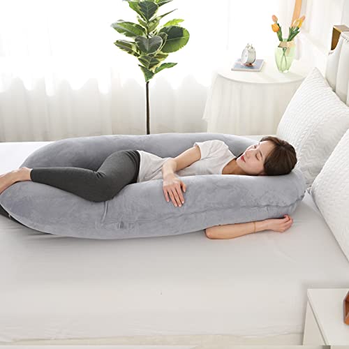 Bllgrass u Shaped Pregnancy Pillows,Pregnancy Pillows for Sleeping,Maternity Pillow for Pregnant Women,Full Body Pillow,Best Pregnancy Pillow,Best Pregnancy Embrace Pillow