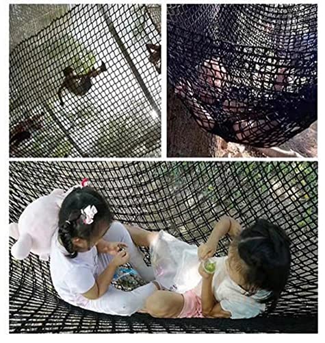 Tree House net Climbing Net Kids Outdoor Treehouse for Kids and Adults Playground Play Safety Net Climbing Cargo net Tree House Accessories Double Layers (Size : 3X4.5m)