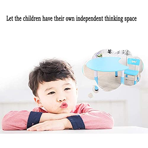 Walnut Children's Table and Chair Set Kindergarten Can Be Raised and Lowered Plastic Baby Game Table Graffiti Belt Storage Tablo