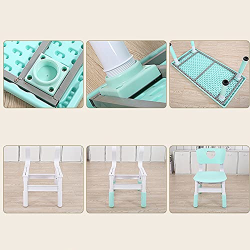 Walnut Baby Table Chair Set Kindergarten Toy Table Baby Children Home Learning Table Chair Can Be Raised Lowered Plastic Game Table