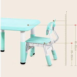 Walnut Baby Table Chair Set Kindergarten Toy Table Baby Children Home Learning Table Chair Can Be Raised Lowered Plastic Game Table