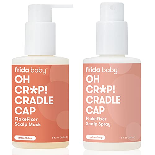 FridaBaby Electric NoseFrida & Oh Cr*p! Cradle Cap Flake Fixer Scalp Spray + Scalp Mask Duo & The 3-Step Cradle Cap System