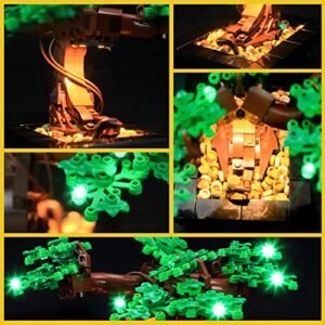 BOOZUU Light Kit for Lego-10281 Bonsai Tree - Compatible with Lego Botanical Collection Building Blocks Model- Not Include Lego Set