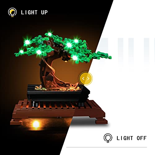 BOOZUU Light Kit for Lego-10281 Bonsai Tree - Compatible with Lego Botanical Collection Building Blocks Model- Not Include Lego Set