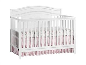 oxford baby briella 4-in-1 convertible crib, white, greenguard gold certified