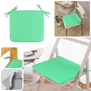 TUNKENCE Solid Chair Pad Chair Pad Covers Square Strap Garden Chair Pads Seat Cushion for Outdoor Bistros Stool Patio Dining Room for Office, Dining, Kitchen, Patio, Porch or Deck