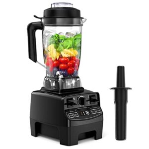 high-powered 1450w blender smoothie maker with variable speeds, large capacity tritan jar, 4 preset programs, make healthy drinks & meals effortlessly