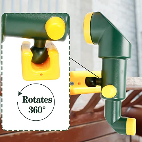 Reddgoose Playground Periscope for Kids - Pirate Periscope Toy Swing Set Accessory for Outdoor Playhouse Playset Backyard -Green