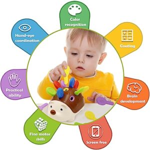 Baby Toys for 1 Year Old Boy Girl,Toddler Toys Fine Motor Skills Games Counting and Sorting,Kids Educational Learning Toys for 1 2 3 Year Old Girls Boys,Toys for Toddlers 1-3 Birthday Gift Outdoor