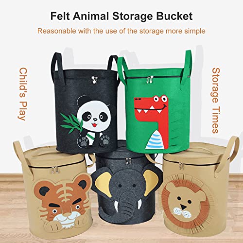 Toy Storage Organizer and Play Mats, Large Toy Baskets, Toy Storage Bags, Washable, Foldable Canvas Basket, Toy Clean Up & Storage Container Suitable for Toy Bricks, Small Toys