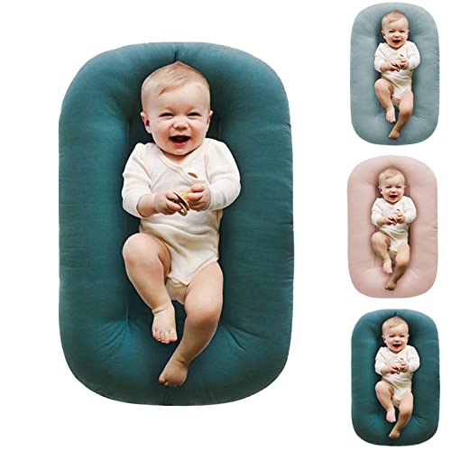 oliwex Baby Lounger,Baby Lounger Pillow,Baby Lounger 0-24 Months,Baby Lounger for Newborn (Malachite Green)