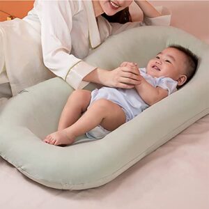 oliwex Baby Lounger,Baby Lounger Pillow,Baby Lounger 0-24 Months,Baby Lounger for Newborn (Malachite Green)