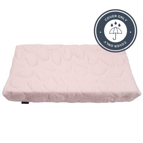 Change Pad Cover Diaper Nursery Washable Lightweight Breathable Waterproof - Blush Pink