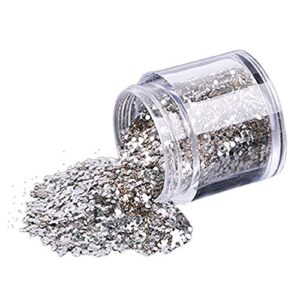 nail sequins sliver glitter nail 10g/box nail powder shinning powder gold drill bit set for nails