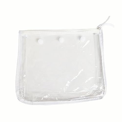 Uchyius Accessories for Beach Bag, Clear PVC Insert Bag for Bogg Bag Organizer Insert Pouch Zipper Insert Bag for Simple South Bag