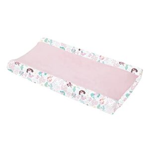 Changing Pad Cover Super Soft- Breathable Floral Changing Table Sheet Infant Changing Mat Cover for Baby Boys Girls diaper changing mattress cover Comfy & Breathable Changing Table Cover Changing Pads