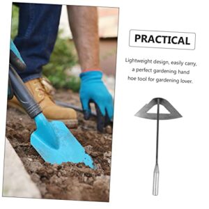 GANAZONO 1pc Puller Portable Accessories Shovel Moving Outdoor Rake Backing Casrt Women Weeder Process Soil- Forging Planting Tool Garden Iron Multipurpose Snow Loosening Weeding Gifts