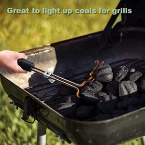 Electric Charcoal Fire Starter Lighter – BBQ Grill Fire Starters for Fireplace Campfires Coal Quick Ignite Briquettes |No Sparks or Flames | 304 Stainless Steel Coils Elements 5ft Long Cable Cord 600W