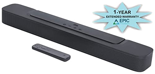 JBL BAR-2-0-ALL-IN-ONE-MK2 Compact 2ch Soundbar with Dolby Digital with an Additional 1 Year Coverage by Epic Protect (2022)