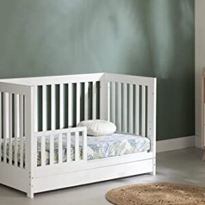 South Shore, Yodi Crib with Drawer, Pure White