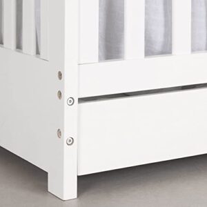 South Shore, Yodi Crib with Drawer, Pure White