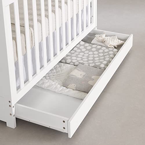 South Shore, Yodi Crib with Drawer, Pure White