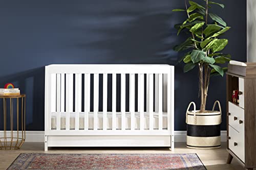 South Shore, Yodi Crib with Drawer, Pure White