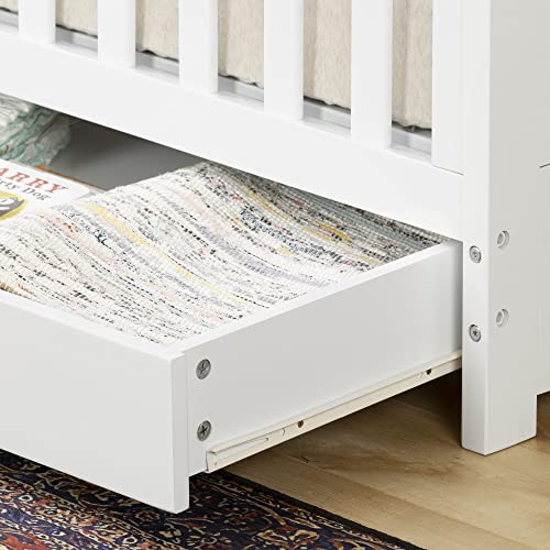 South Shore, Yodi Crib with Drawer, Pure White