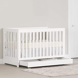 South Shore, Yodi Crib with Drawer, Pure White